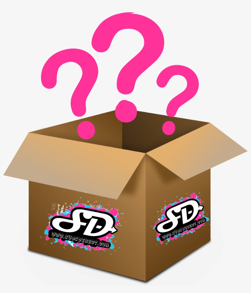 Wooden Mystery Box With Question Marks - Open Cardboard Box - 3750x4114 ...