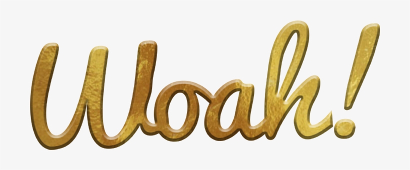 Woah - Calligraphy - 724x264 PNG Download - PNGkit