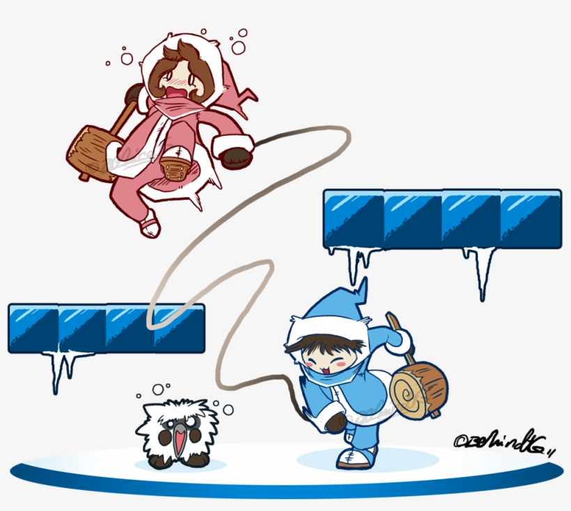 Practicing Belay By Tamarinfrog Ice Climber, Nintendo - Ice Climbers ...