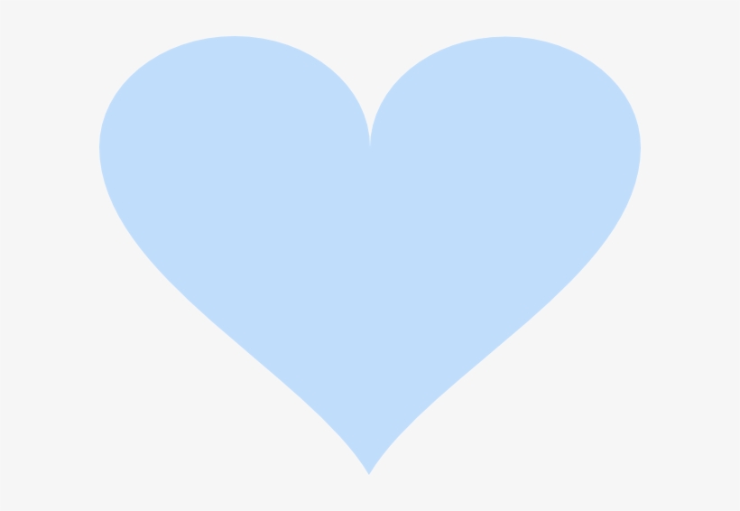 Light Blue Heart Svg Clip Arts 600 X 486 Px - 600x486 PNG Download - PNGkit