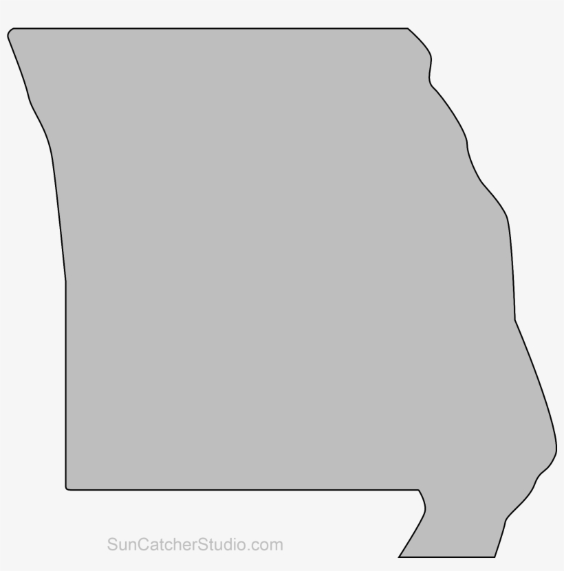 Missouri Outline Clipart Image