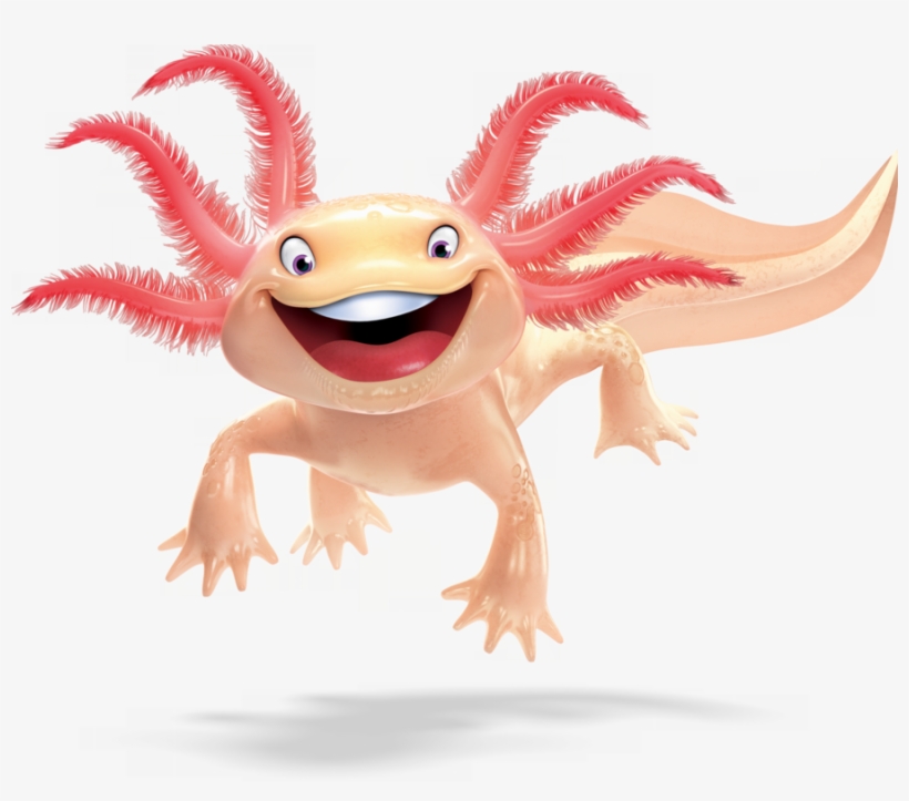 Axolotl Vbs Clipart Salamander Axolotl Clip Art - Weird Animals Vbs Day ...