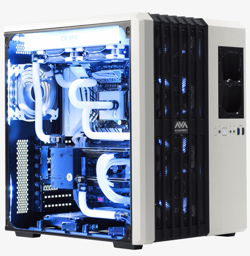 The Avalanche 2 Gaming Computers Have Great Design - Water Cooling ...