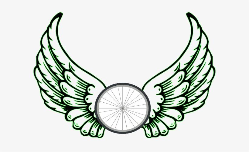 How To Set Use Wheel Angel Wings Clipart - 600x422 PNG Download - PNGkit