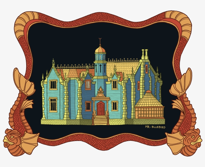 Haunted Mansion Liberty Square Poster