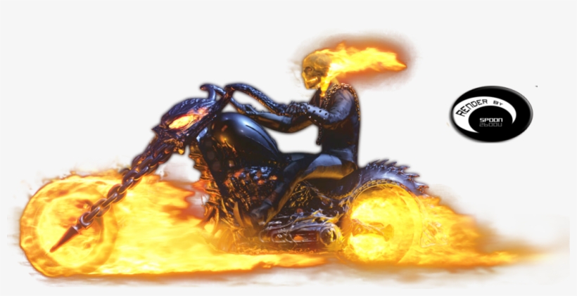 Ghost Rider Photo Ghost-rider - Best Gift - Fire Rider Style Hoodie/t ...