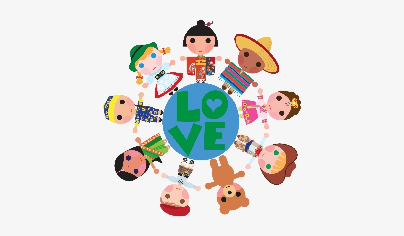 Children Of The World Clipart - Love The World Clipart - 401x399 PNG ...