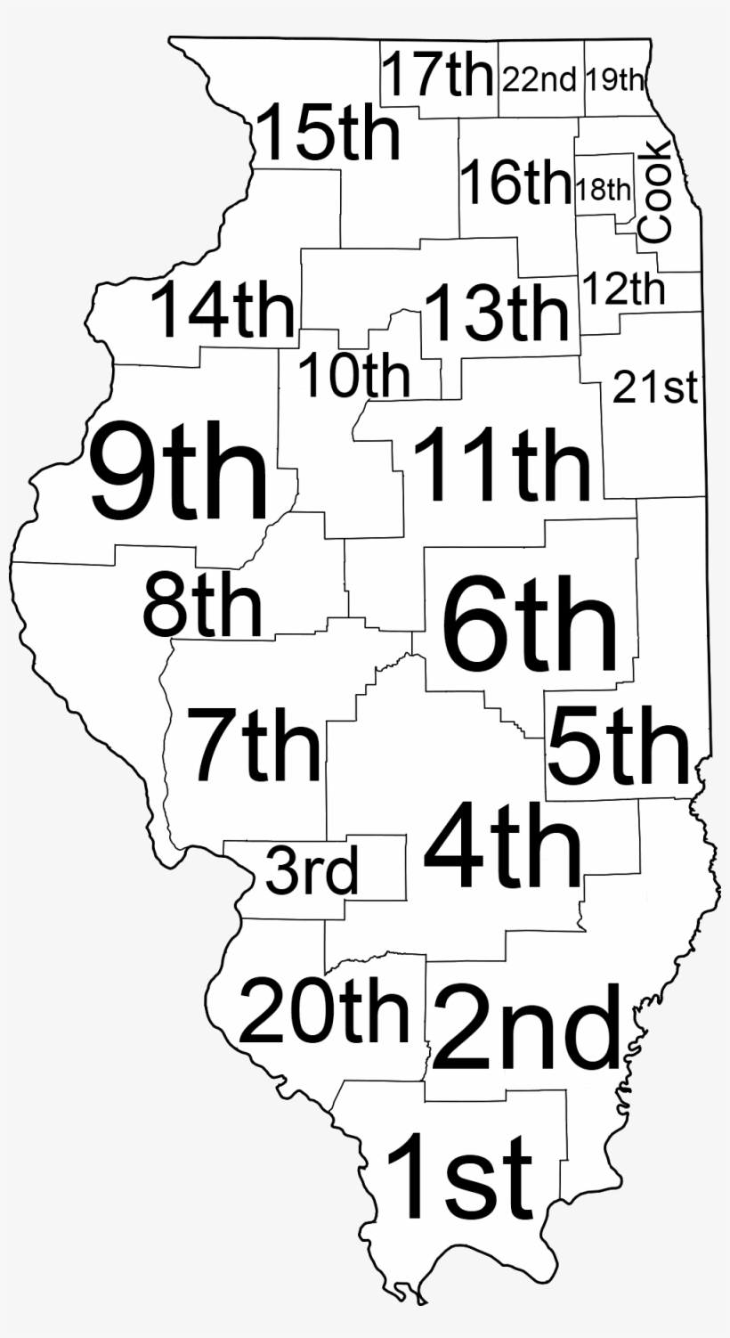 Illinois Judicial Circuits Map - Illinois Gun Sanctuary Counties Map ...