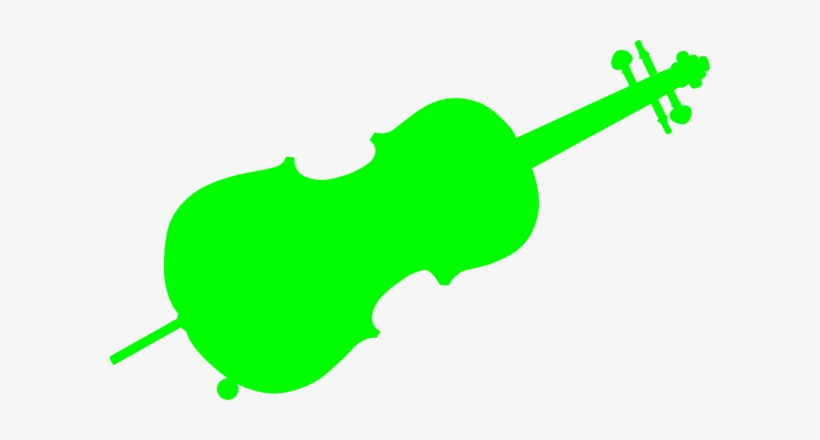 How To Set Use Green Cello Silhouette Clipart - 600x360 PNG Download ...