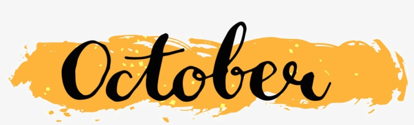 October Png Transparent - October Png - 1200x308 PNG Download - PNGkit