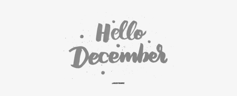 December Background Png - December Calligraphy Png - 400x300 PNG ...
