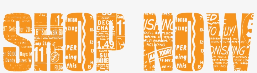 Shop Now Orange Png - 2500x600 PNG Download - PNGkit