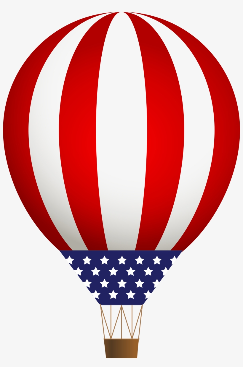 4 July Balloon Clipart - 5462x8000 PNG Download - PNGkit