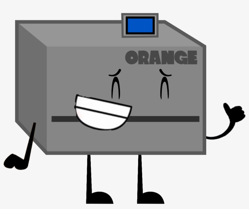 Object Terror Printer - Fanmade Object Show Characters - 1149x910 PNG ...