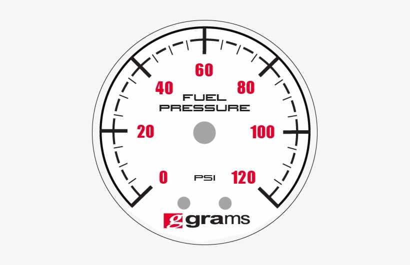 Download Transparent Gauge 3 White 120 Psi - Psi Gauge Pressure Png ...
