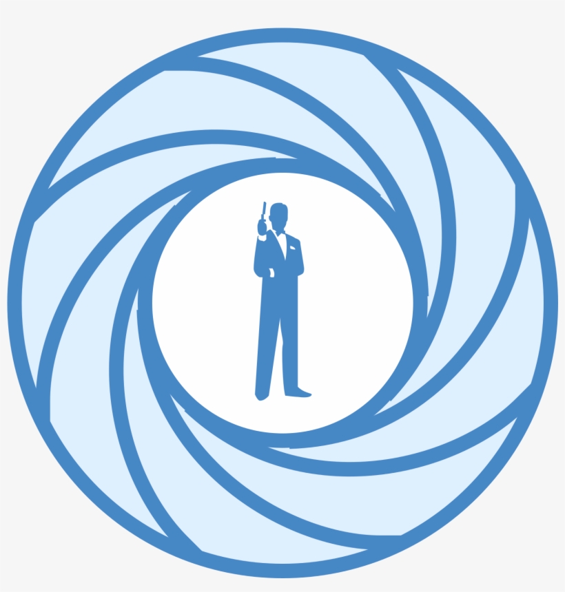 James Bond Logo Png Download - James Bond Logo Rund - 1600x1600 PNG ...