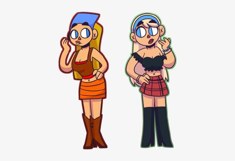 Okay So Here's My Redesign For Lindsay And I Honestly - Cartoon ...