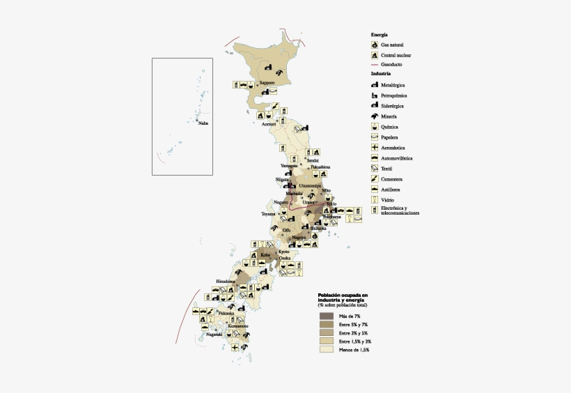Economic Map Of Japan - 384x484 PNG Download - PNGkit