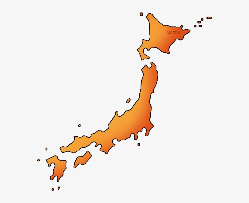 Japan Map Clipart
