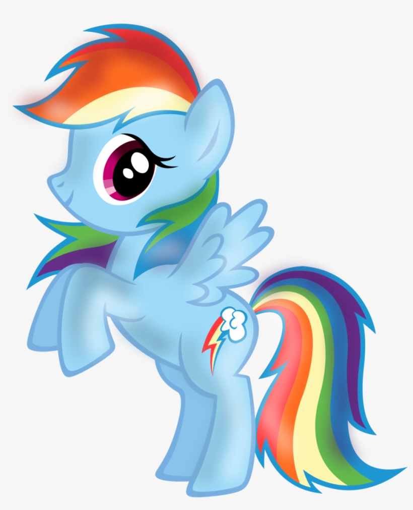 My Little Pony Rainbow Clipart - 1024x1170 PNG Download - PNGkit