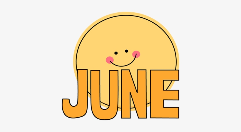 June Png Hd - Months Of The Year June - 400x369 PNG Download - PNGkit