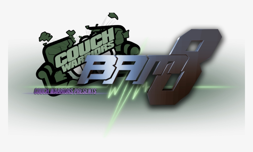 Bam8 Logo 3d Webposter Backgroundlessgreenbg 1 - Couchwarriors ...
