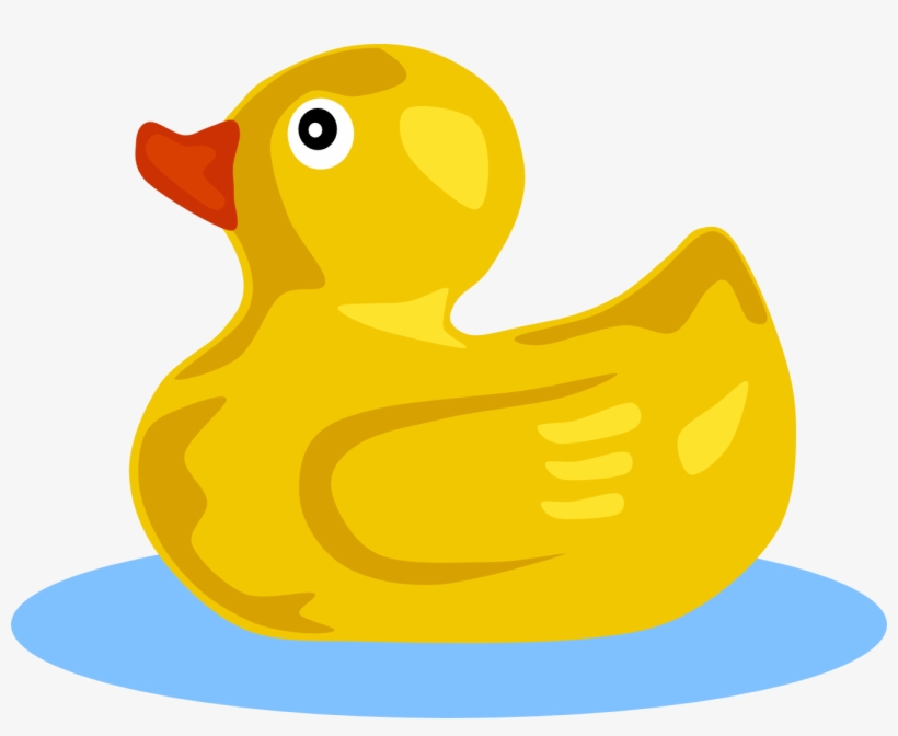 Clip Art - Rubber Duck - 1331x1026 PNG Download - PNGkit