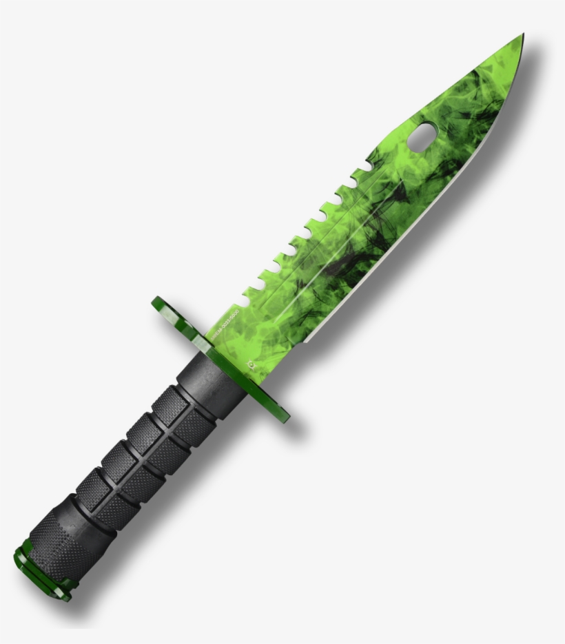 Download Transparent M9 Bayonet Elite Emerald - Bayoneta M9 - PNGkit