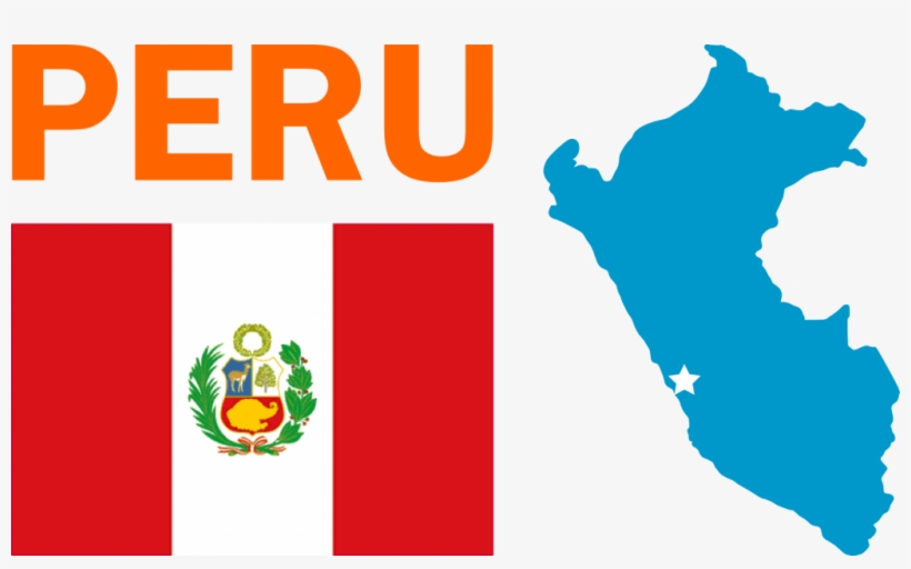Peru Map One Color - 1024x590 PNG Download - PNGkit