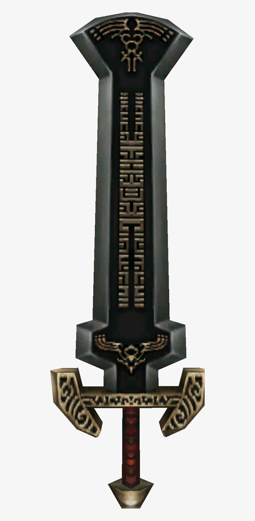 Twilight Princess Enemy Weapons Boss Darknut Sword - Twilight Princess ...