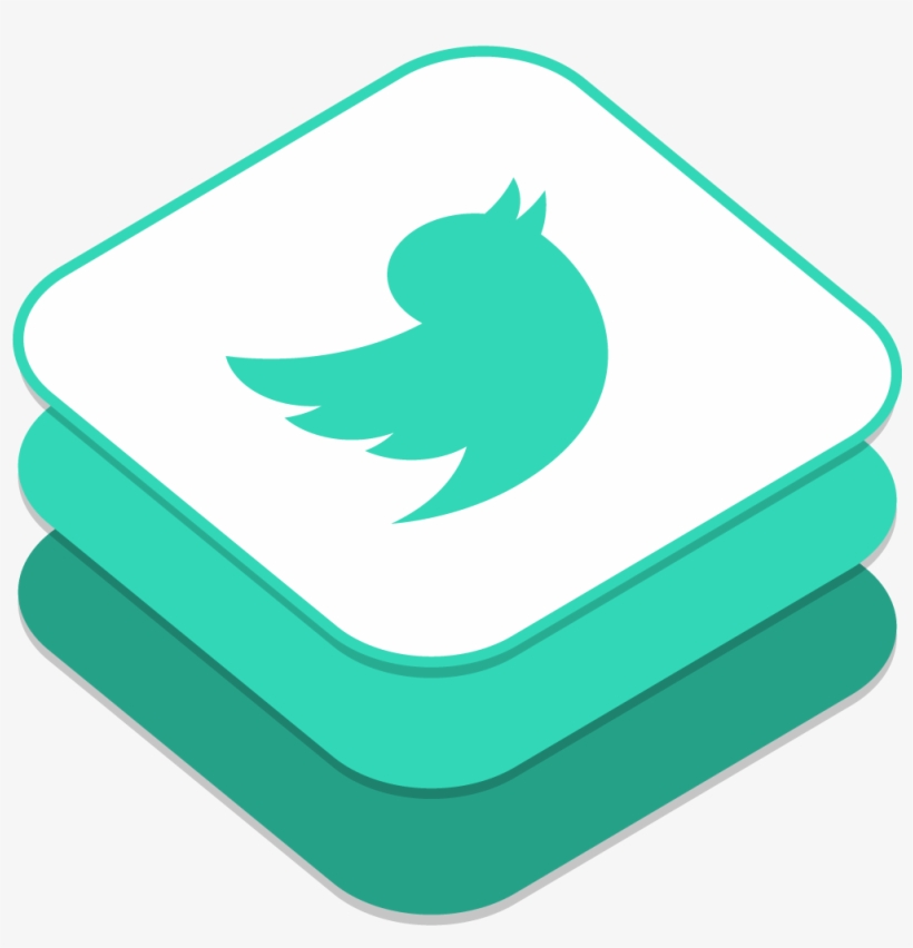 Twitter Icon - Icons Style Ios 8 - 1024x1024 PNG Download - PNGkit
