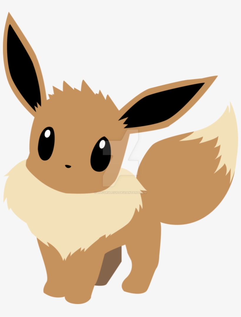 Eevee Silhouette At Getdrawings - Eevee Vector - 803x996 PNG Download ...