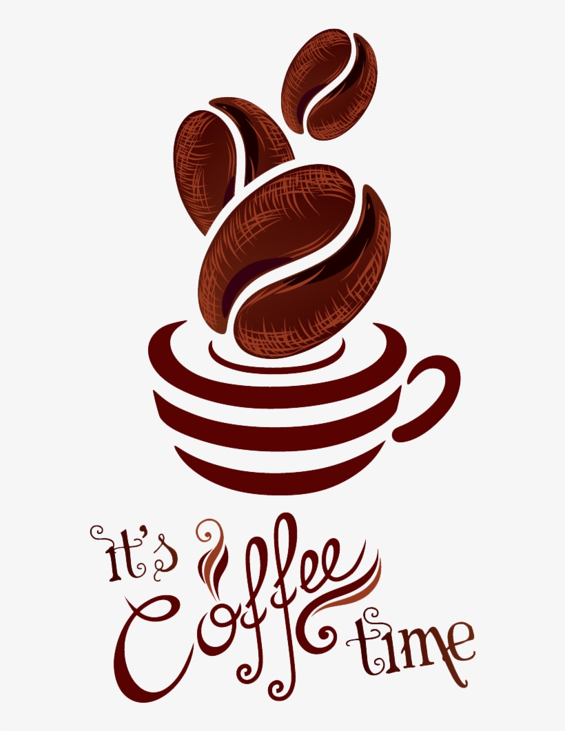 Coffee Clipart Illustration Png - Its Coffee Time - 656x1110 PNG ...