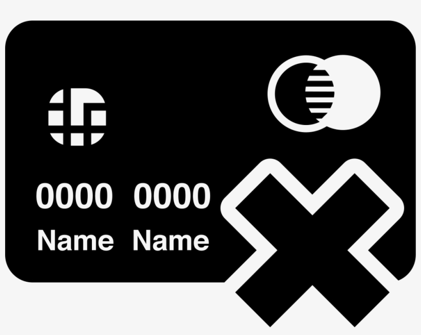 No Credit Card - Purchase Receipt Icon Png - 980x734 PNG Download - PNGkit