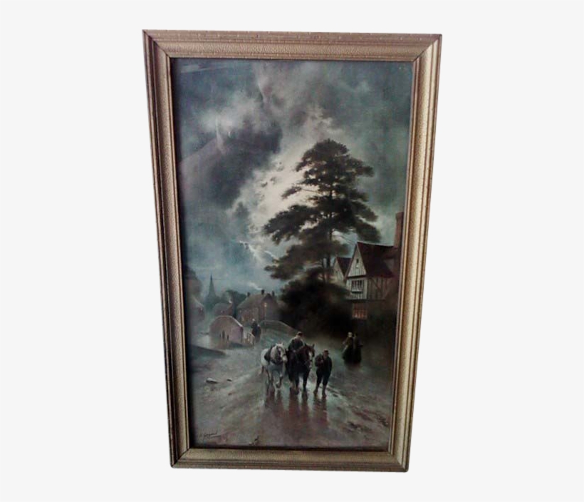 British Artist, J W Gozzard Signed & Framed Print - Jw Gozzard Painting ...