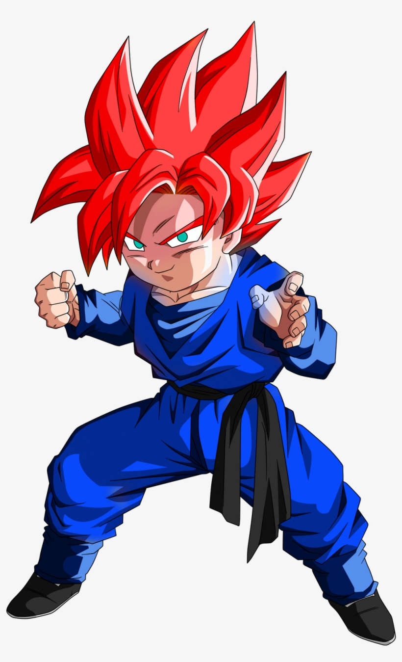 Ssjkuzonjr - Dragon Ball Goten Super Saiyan - 1026x1600 PNG Download ...