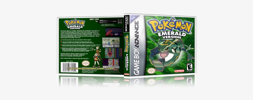 Pokemon Emerald Version - Pokemon Emerald Gameboy Advanced Gba ...