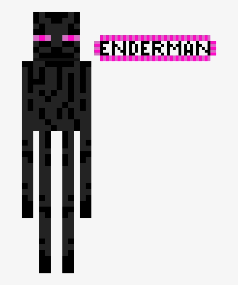Download Transparent Enderman - Graphic Design - PNGkit