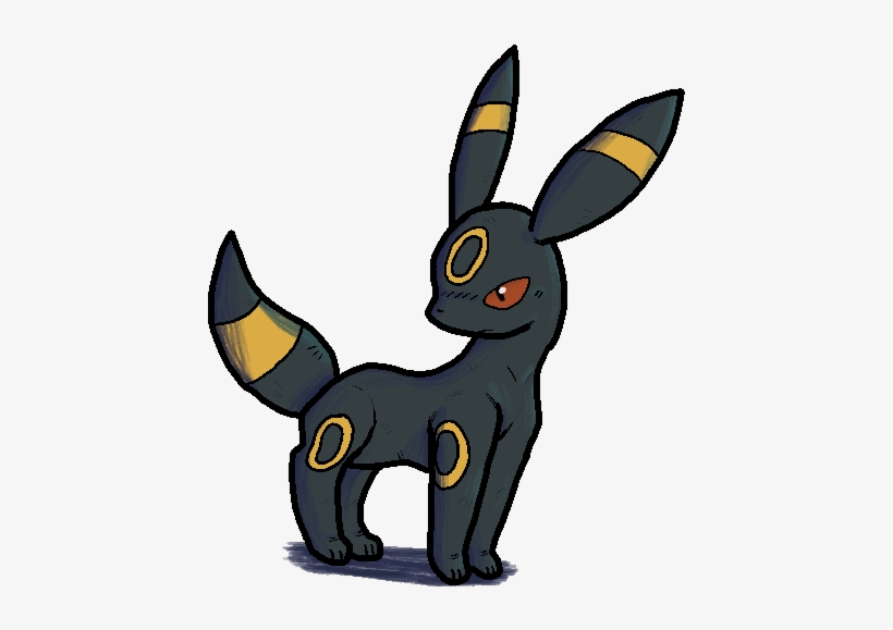 Umbreon - Cartoon - 550x600 PNG Download - PNGkit