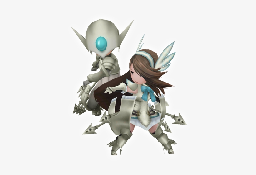Bdff Valkyrie - Bravely Default ジョブ - 398x482 PNG Download - PNGkit