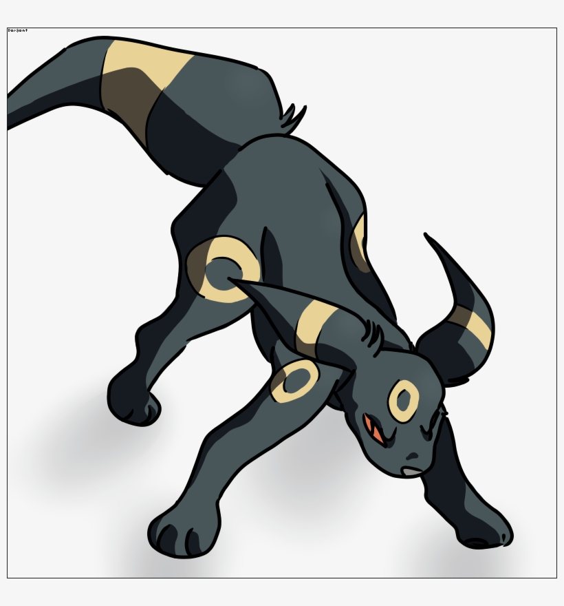 Umbreon - Cartoon - 800x800 PNG Download - PNGkit