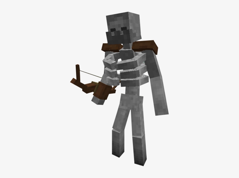 Minecraft Transparent Minecraft Mutant Skeleton 340x533 PNG 