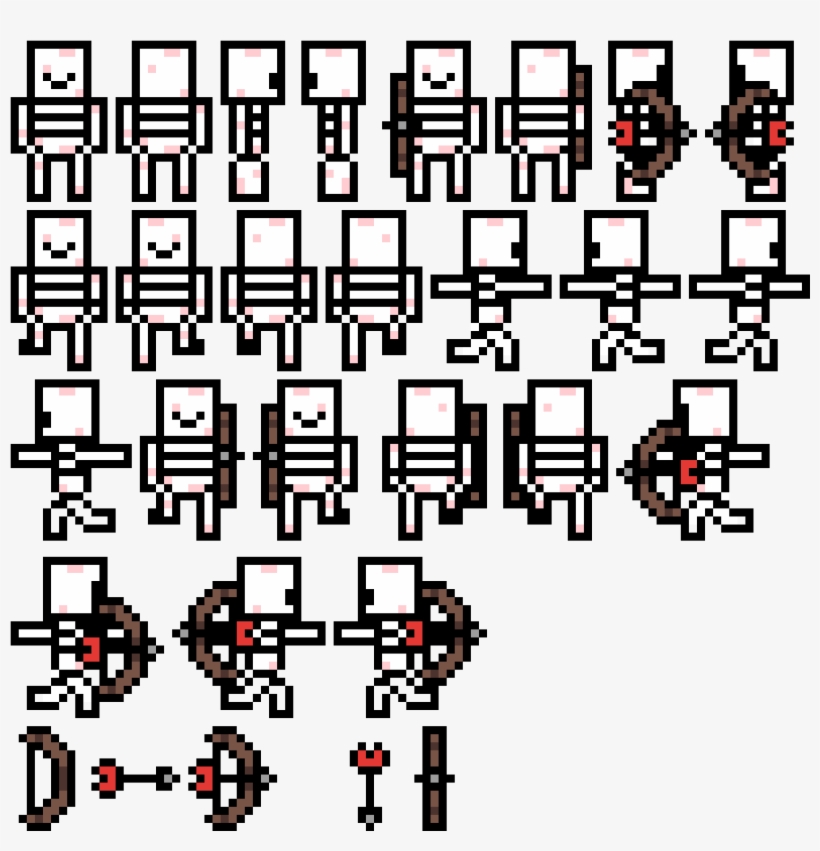 Skeleton For Minecraft The Rpg - 1200x1200 PNG Download - PNGkit