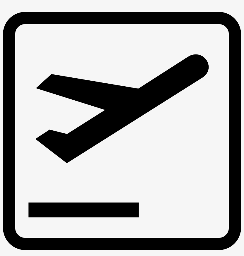 Departures Pictogram Big Image Png - Departure Clipart - 2400x2400 PNG ...