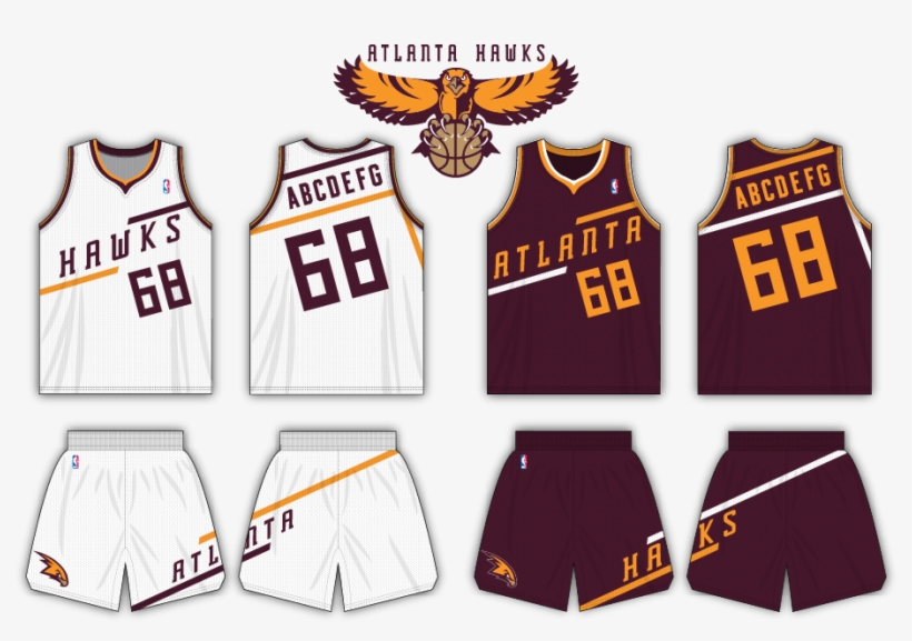 Hawksconcept-1 - Atlanta Hawks Die Cut Color Decal 8in X 8in - 918x602 ...