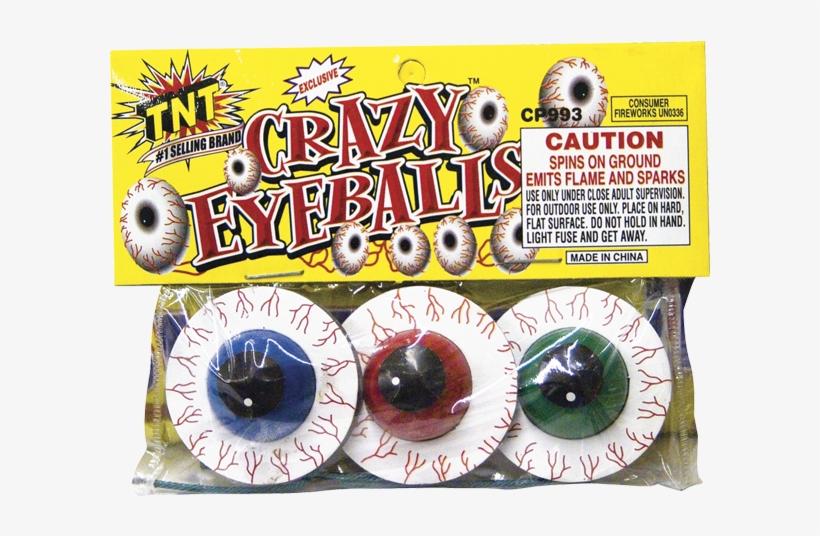 Crazy Eye Balls - Tnt Fireworks, Crazy Eyeballs - 3 Pieces - 600x600 ...