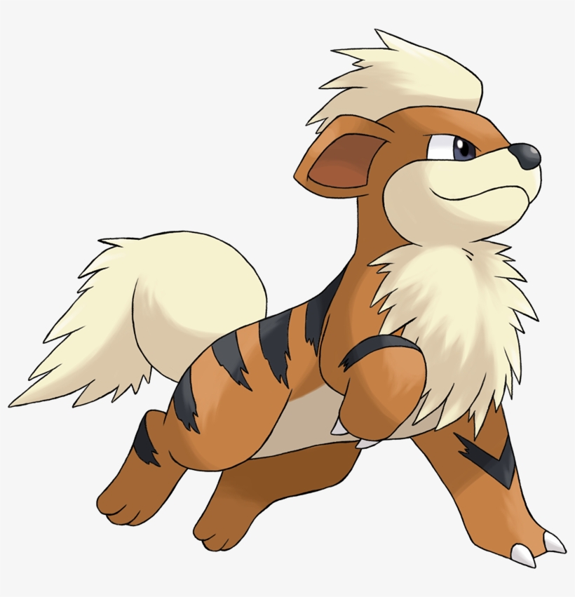 Pokemon Growlithe Is A Fictional Character Of Humans - Pokemon ...