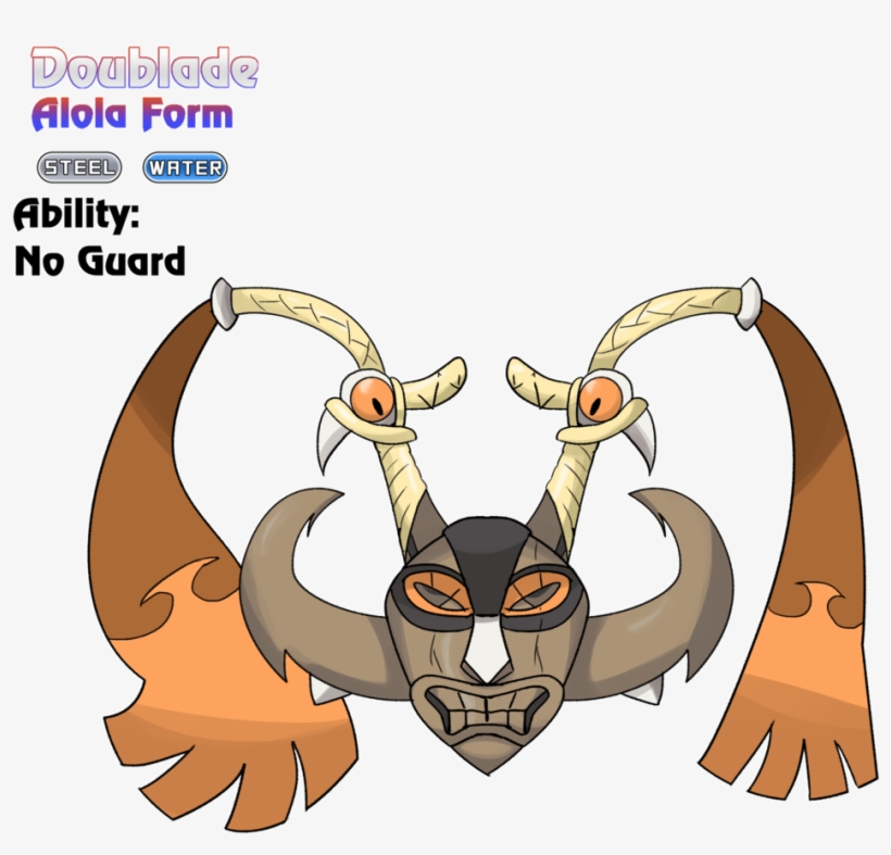 Alola Form Arcanine - Doublade Alola Form - 1024x937 PNG Download - PNGkit