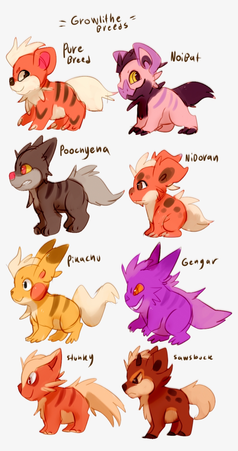 Growlithe Crossbreeding I Really Wish Future Pokemon - 821x1488 PNG ...