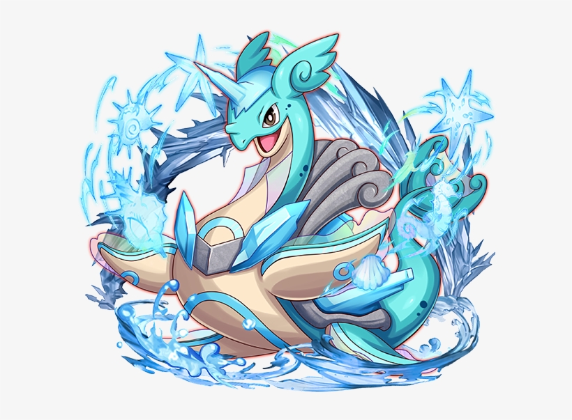 Download Transparent Mega Lapras By Skingmaya New Details - Cartoon ...